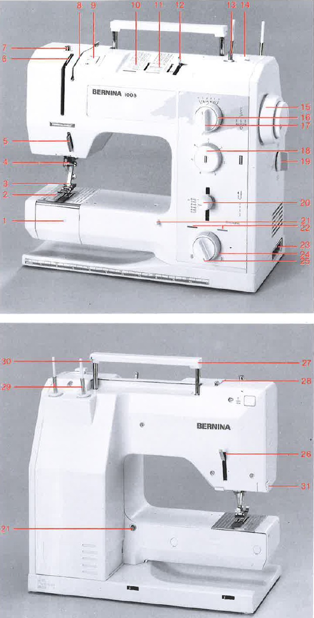 Bernina 1008 Manual | ManualsLib