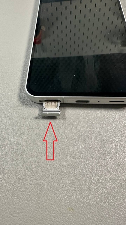 How to Insert a SIM Card into Your Samsung Galaxy A56 | ManualsLib