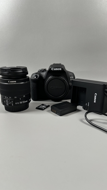Canon EOS 2000D: Easy Setup Guide | ManualsLib