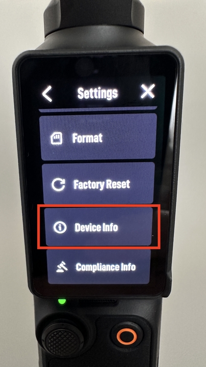 How to Find Your DJI Osmo Pocket 3 Serial Number | ManualsLib