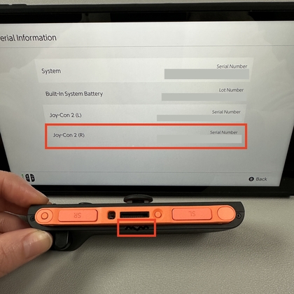 Nintendo Switch 2: How to Check Serial Number of Controllers | ManualsLib