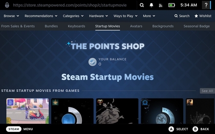 How to Get Additional Startup Effects on Steam Deck OLED | ManualsLib