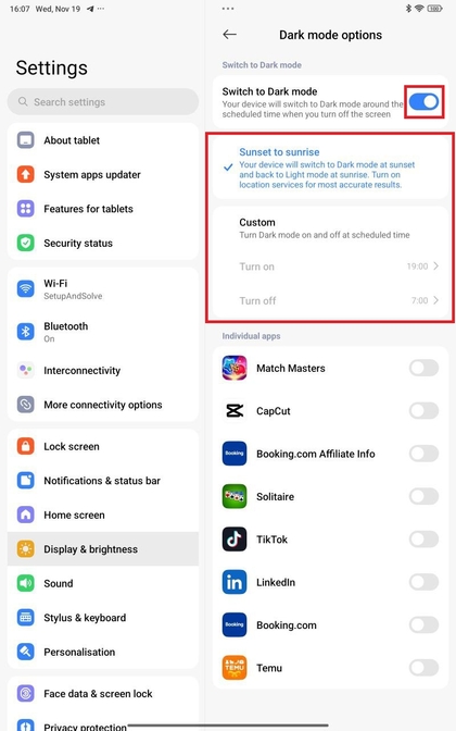 How to Enable or Disable Dark Mode on Xiaomi Redmi Pad Pro | ManualsLib