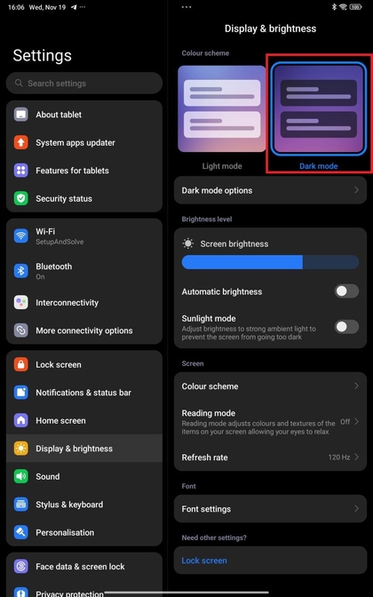 How to Enable or Disable Dark Mode on Xiaomi Redmi Pad Pro | ManualsLib