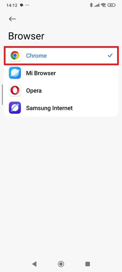 How to Set Google Chrome as the Default Browser on the Xiaomi Redmi ...