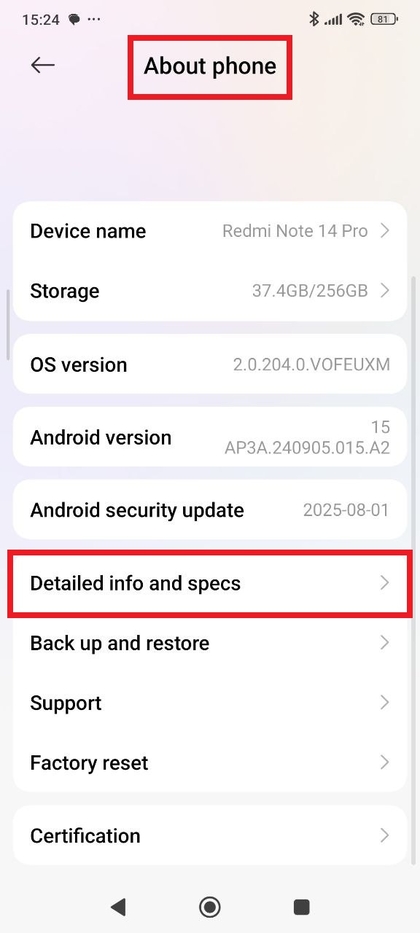 How to Verify if Your Xiaomi Redmi Note 14 Pro is Original | ManualsLib