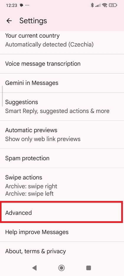 Xiaomi Redmi Note 14 Pro - How to Enable or Disable SMS Delivery ...