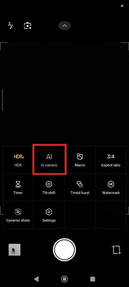 How to Enable or Disable Camera AI on Xiaomi Redmi Note 14 Pro | ManualsLib