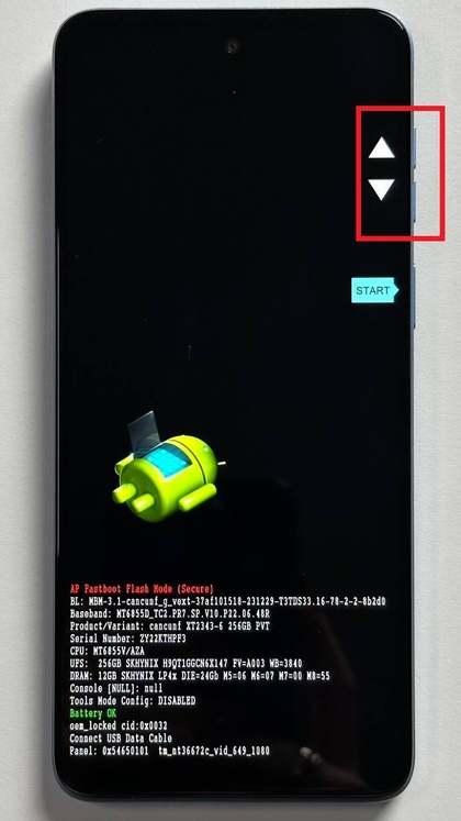 How to Enter or Exit Fastboot Mode on Motorola Moto G54 5G | ManualsLib