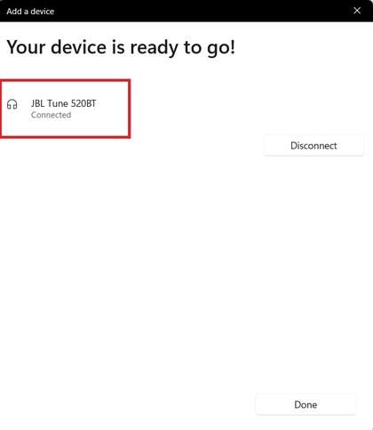 How to Connect JBL Tune 520BT to Windows PC or Laptop | ManualsLib