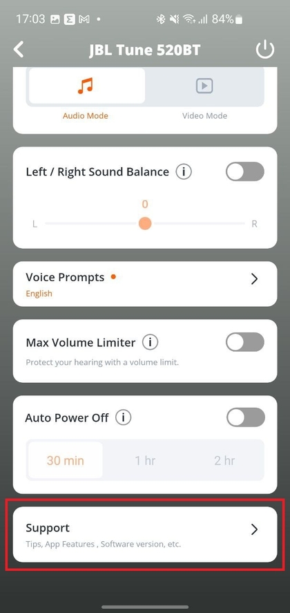 How to Find the Serial Number on JBL Tune 520BT Headphones | ManualsLib