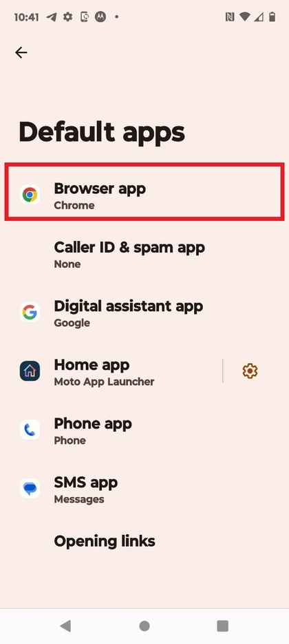 How to Change Default Apps on Motorola Moto G54 5G | ManualsLib