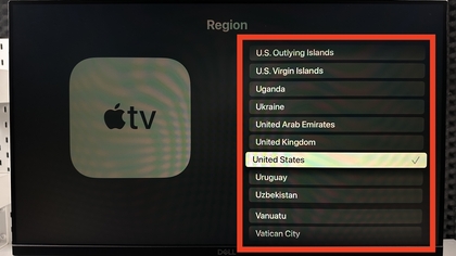 How to Change Region on Apple TV 4K | ManualsLib