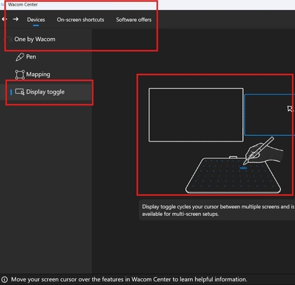 How to Enable Mouse Mode on Wacom One S Tablet | ManualsLib