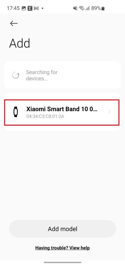 How to Connect Xiaomi Smart Band 10 to an Android Device | ManualsLib