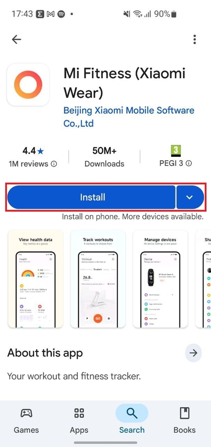 How to Connect Xiaomi Smart Band 10 to an Android Device | ManualsLib