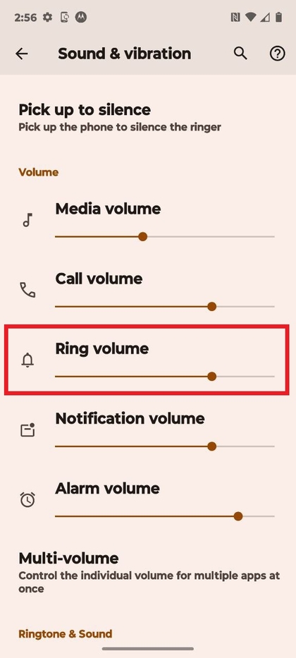 How to Adjust Ringtone Volume on Motorola Moto G54 5G | ManualsLib