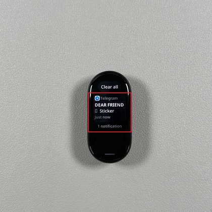 How to Enable Notifications from iPhone on Xiaomi Smart Band 10 ...
