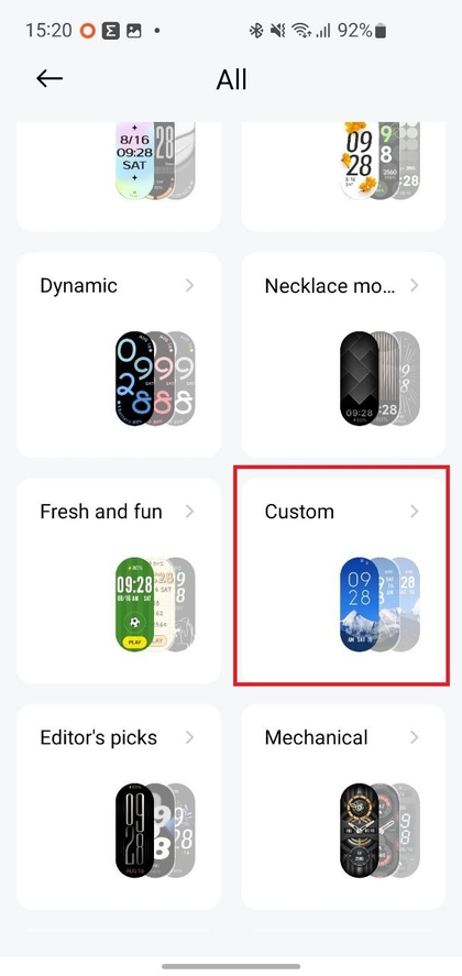 How to Set an Image as Watch Face on Xiaomi Smart Band 10 | ManualsLib