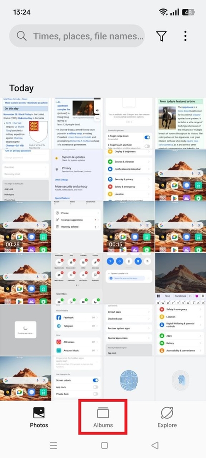How to Take Screenshots on a Realme C75 | ManualsLib