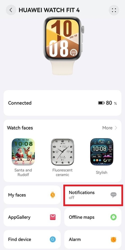 How to Enable Phone Notifications on Android for Huawei Watch Fit 4 ...