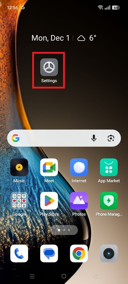 Realme C75 - How to Enable or Disable Automatic Software Update ...