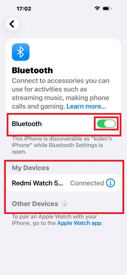 How to Set Up iPhone Notifications on Xiaomi Redmi Watch 5 | ManualsLib