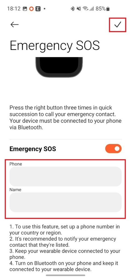 How to Set Up Emergency Contact on Xiaomi Redmi Watch 5 Active | ManualsLib