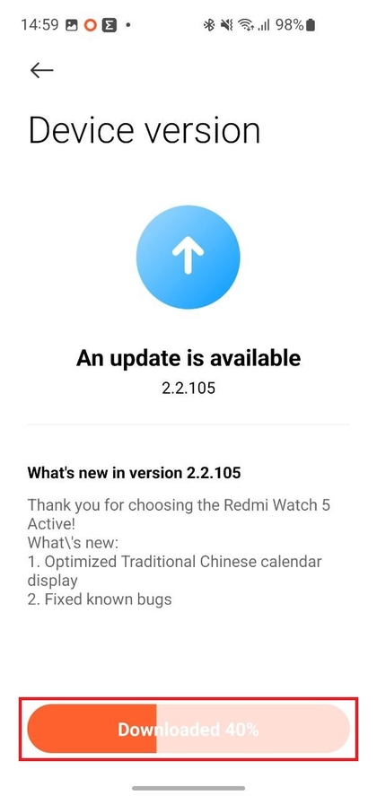 How to Update Software on Xiaomi Redmi Watch 5 Active | ManualsLib