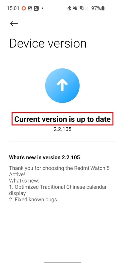 How to Update Software on Xiaomi Redmi Watch 5 Active | ManualsLib