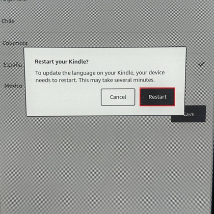 How to Change Language on Your Kindle Paperwhite | ManualsLib
