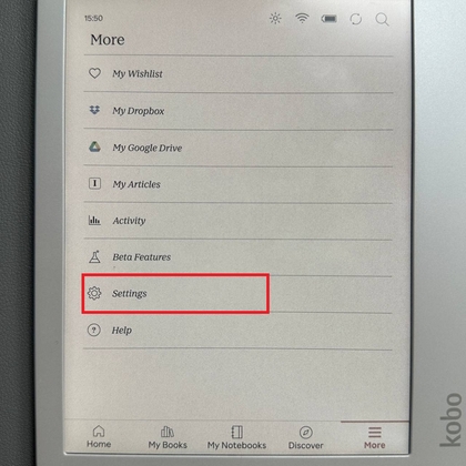 How to Check for Software Updates on Kobo Libra Colour | ManualsLib