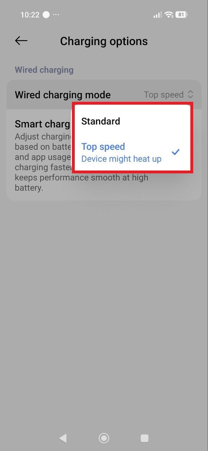 How to Enable or Disable Fast Charging on POCO F8 Pro | ManualsLib