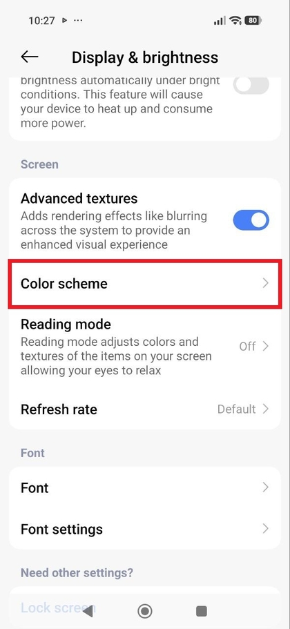 How to Change Screen Colors on Your POCO F8 Pro | ManualsLib