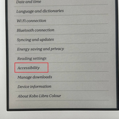How to Find the Serial Number on Your Kobo Libra Colour | ManualsLib