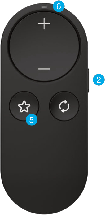 Starkey StarLink Remote Control 2.0 Hearing Aid Remote Operating Manual ...
