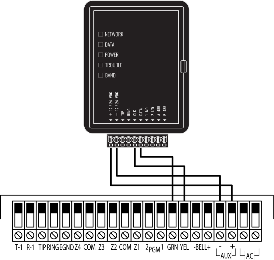 DSC PC1404 security communicator Installation Manual | ManualsLib
