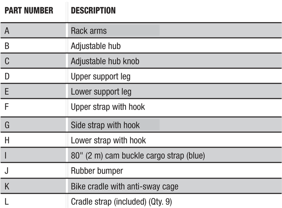CCM 040-1193-8 bike carrier Instruction Manual | ManualsLib