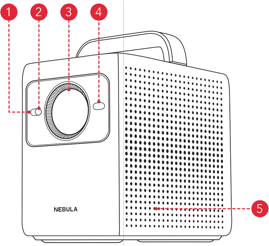 Nebula Cosmos 4K SE projector Quick Start Guide | ManualsLib