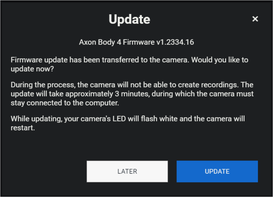 Axon Body 3 Camera View XL Body Camera Operator's Manual | ManualsLib
