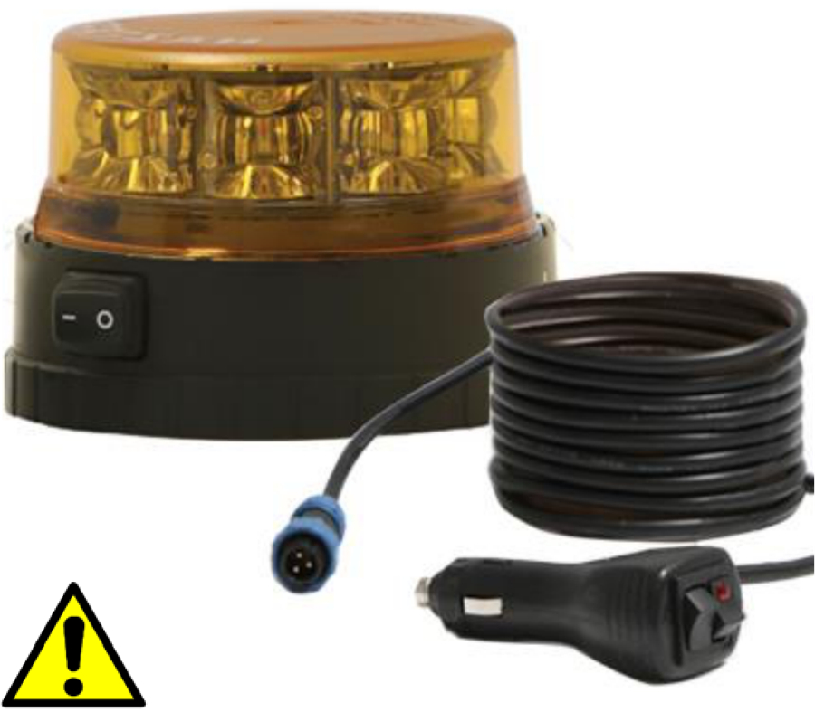 Haztec 3-3751 RM Series LED beacon Operating Manual | ManualsLib