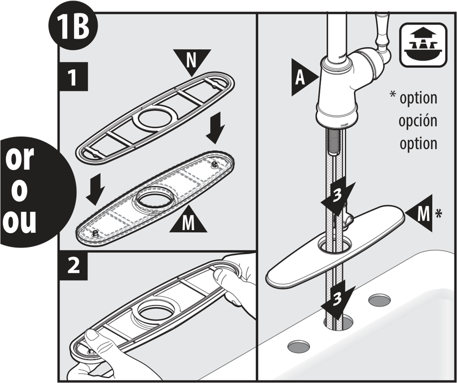 Moen ADLER 87233SRS kitchen faucet Installation Manual | ManualsLib