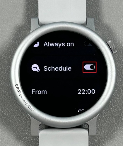 How to Use Do Not Disturb Mode on the Nothing Watch 3 Pro | ManualsLib