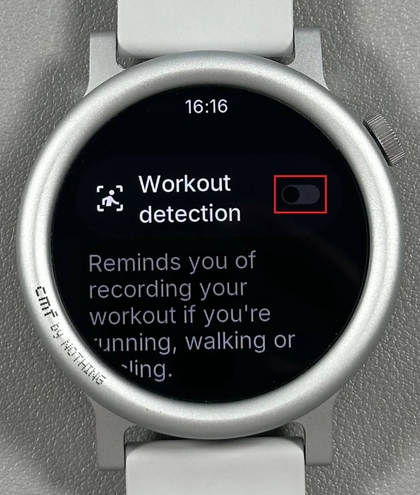 How to Enable & Disable Automatic Workout Detection on Nothing Watch 3 ...