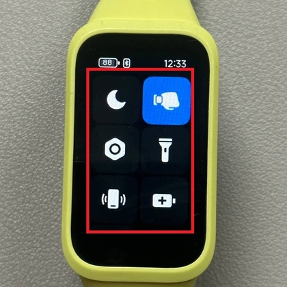 Xiaomi Smart Band 9 Active: Enable/Disable Do Not Disturb Mode | ManualsLib