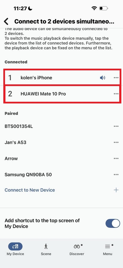 How to Connect Sony WH-1000XM6 to Two Devices Simultaneously | ManualsLib