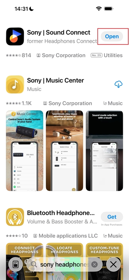 How to Pair Sony WH-CH720N Headphones with Your iPhone | ManualsLib