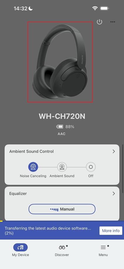 How to Pair Sony WH-CH720N Headphones with Your iPhone | ManualsLib