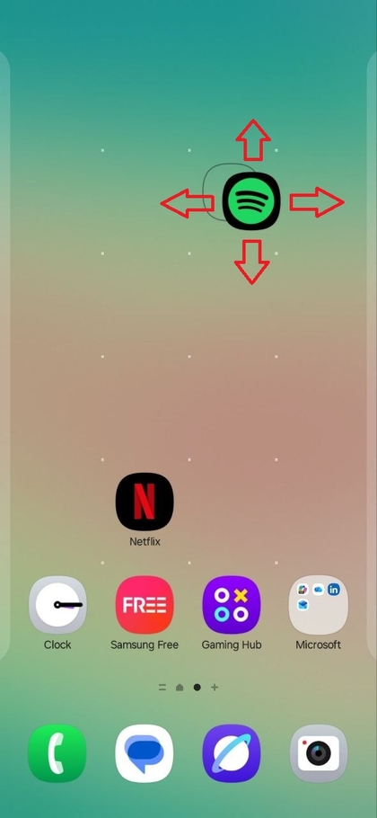 How to Add Apps to Home Screen on Samsung Galaxy A26 5G | ManualsLib