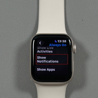 Guide to Managing Always On Display on Apple Watch SE 3 | ManualsLib